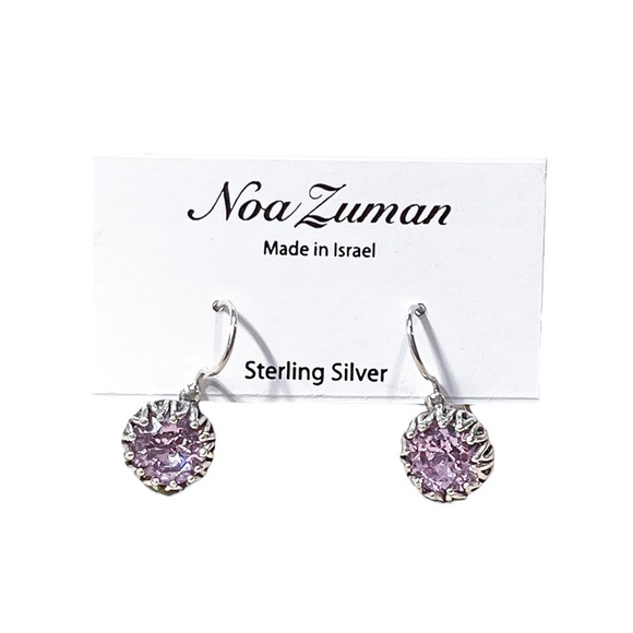 Zuman | Jewelry | Noa Zuman Sterling Silver Purple Stone Earrings ...